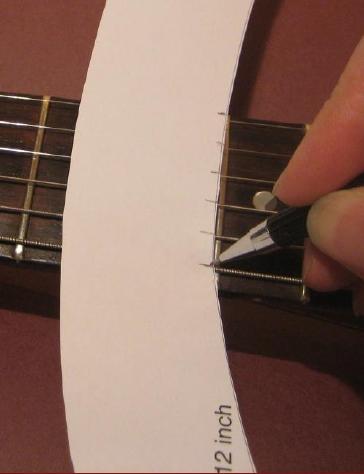 Tools for measuring your fretboard radius (pic heavy) | Seymour Duncan ...